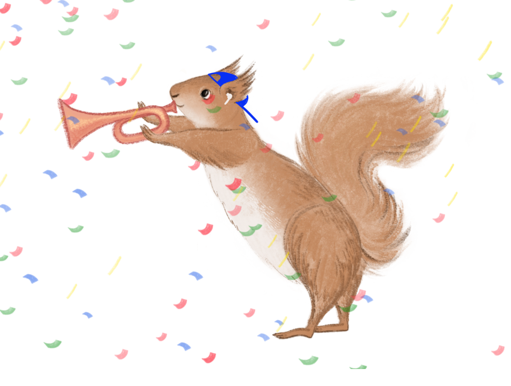 Squirrel Club • Art with Heart